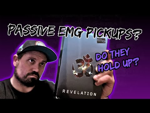 EMG REV Humbucker Set w/ Wiring - Cream | Reverb