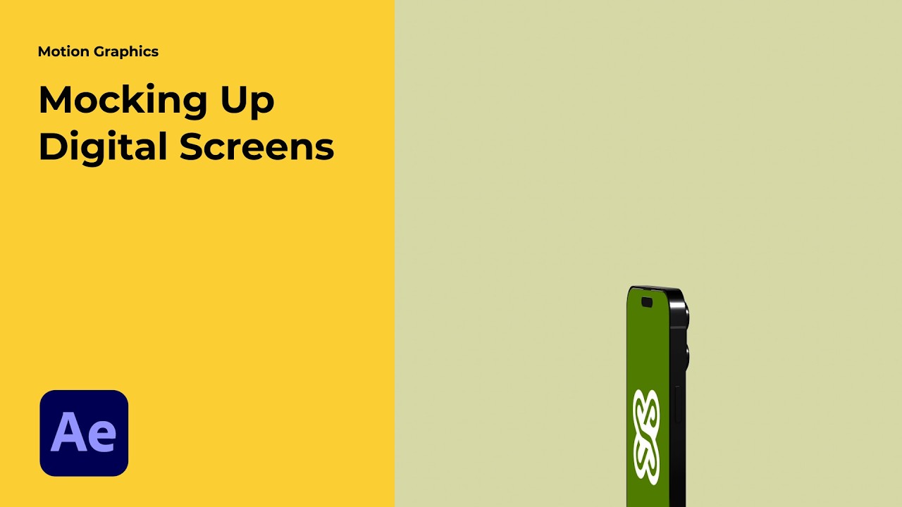 Motion Graphics: Mocking Up Digital Screens