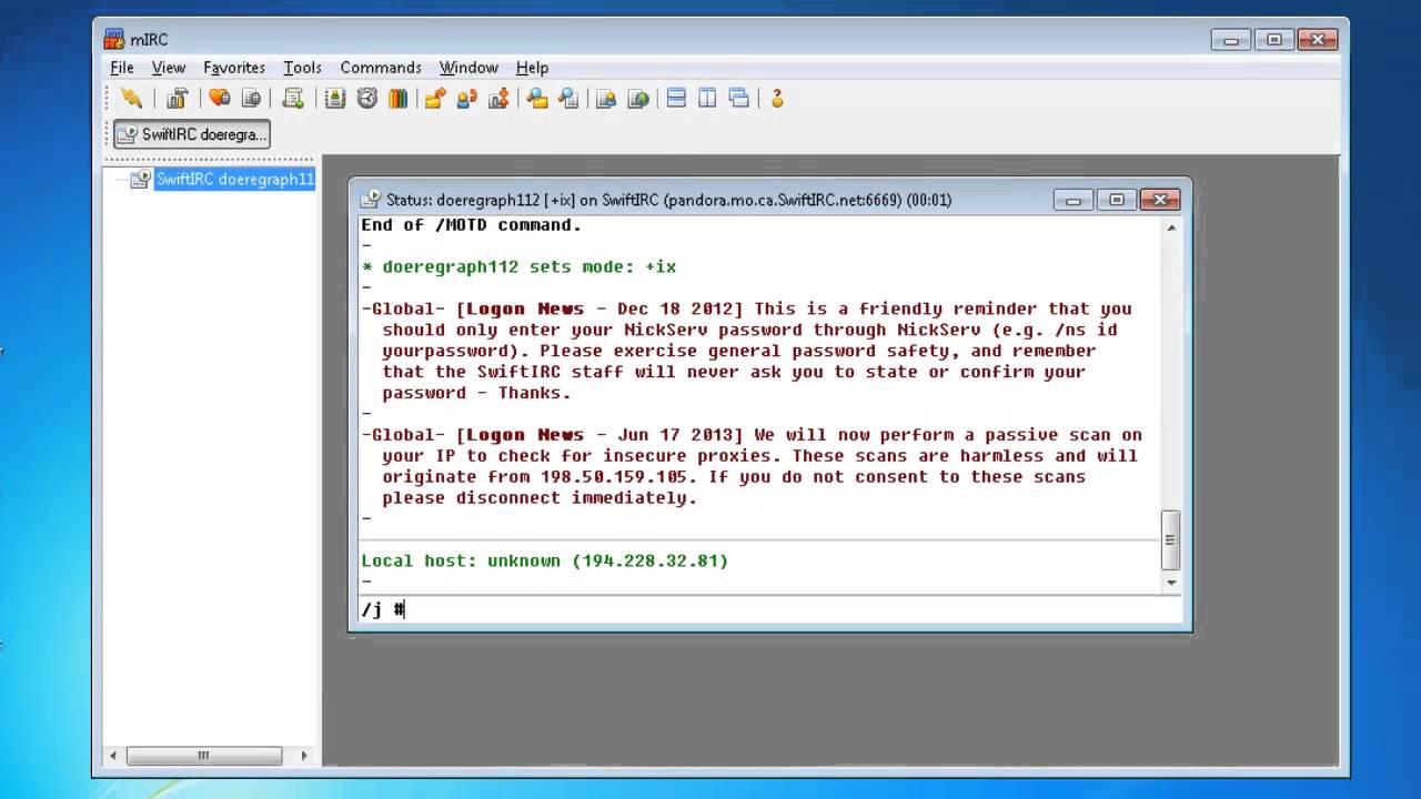 How to Use IRC Scripts