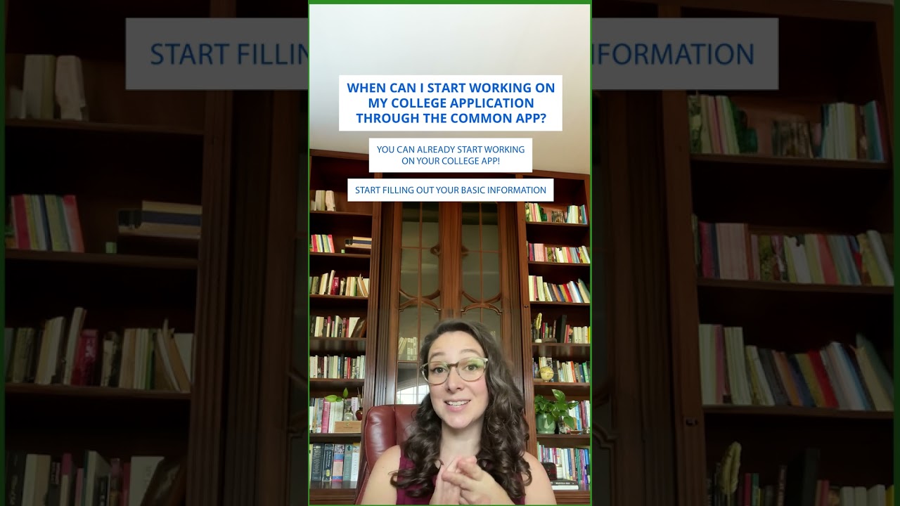 When Can I Start Working On My College Application Through The Common App? | Kaplan College Prep