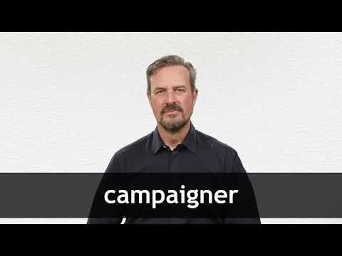 CAMPAIGNER definition and meaning | Collins English Dictionary