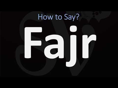How to Pronounce Fajr? (CORRECTLY)