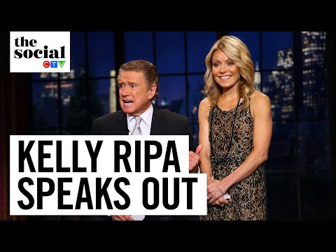 Kelly Ripa reveals working with Regis wasn’t a “cakewalk” | The Social