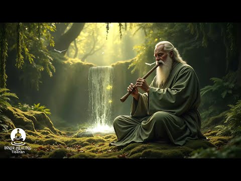 Heal All Pains Of Body And Mind Quickly | Tibetan Meditation Flute | Attract Positivity