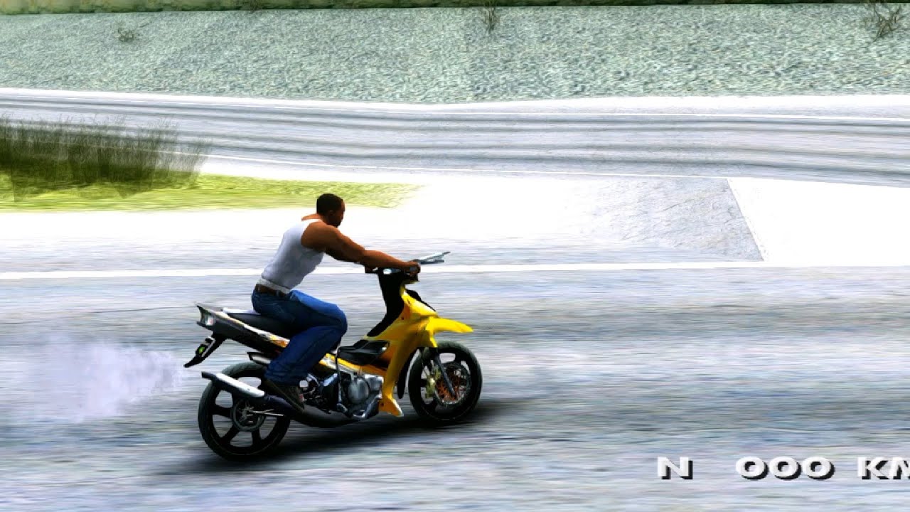 Yamaha 125zr Kuning 2016 - GTA: SA