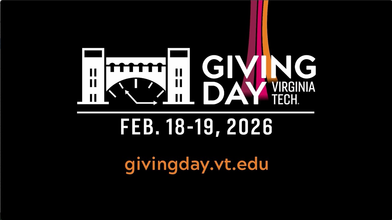 Virginia Tech Giving Day 2026 | Virginia Tech News | Virginia Tech