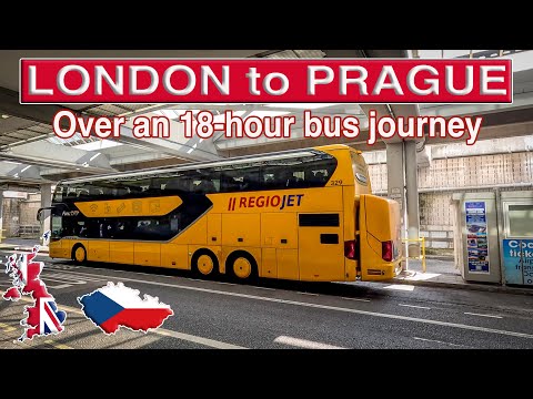 🇬🇧 London to 🇨🇿 Prague with RegioJet