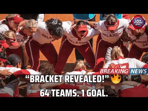 2025 NCAA Softball Bracket REVEALED: Top Seeds, Biggest Snubs & Surprises! । USA TODAY NEWS