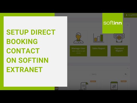 [OBSOLETE] Setup Direct Booking Contact on Softinn Extranet (Hotel Booking Engine)