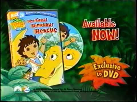 (2006) Go Diego Go The Great Dinosaur Rescue DVD TV Spot