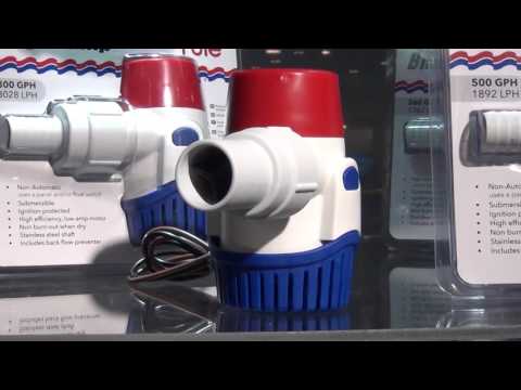 Xylem Rule Bilge Pump - IBEX 2016