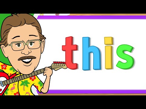 I Love Learning Sight Words | This | Jack Hartmann Sight Words