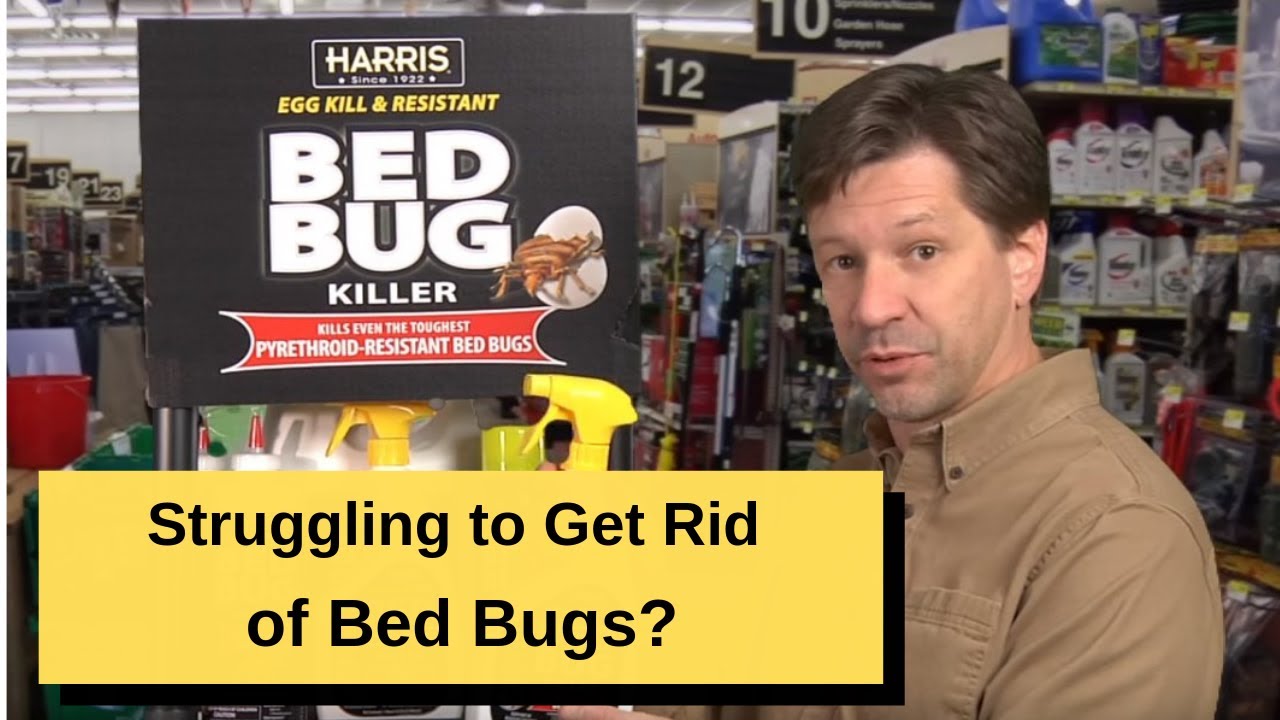Struggling with Getting Rid of Bed Bugs? New Premium Harris Line Available