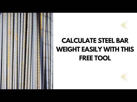 Rebar Weight Calculator with Detailed Explanation - Simplify Your Construction Projects Today!
