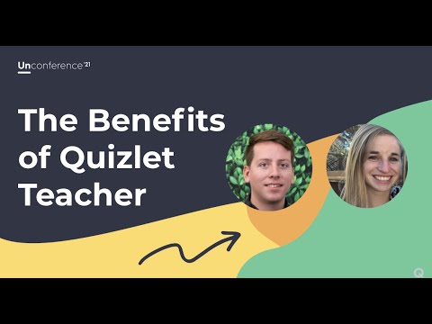 The benefits of Quizlet Plus for teachers- 2021 Unconference