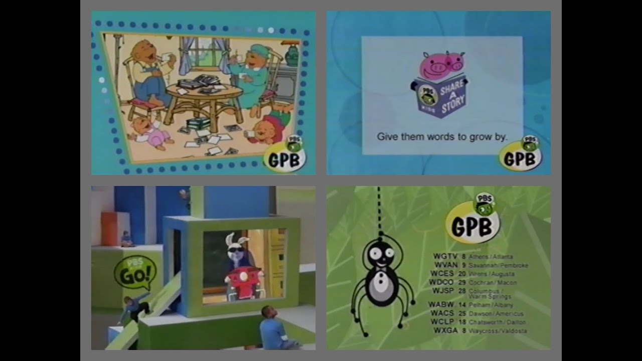 PBS Kids Program Break (2005 GPB) #13