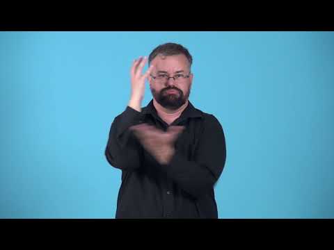 American Sign Language ASL Video Dictionary - chop down,cut down