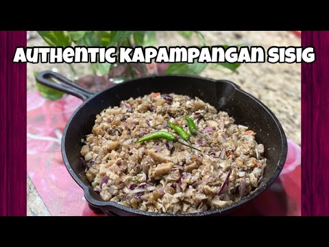 Authentic Kapampangan Sisig