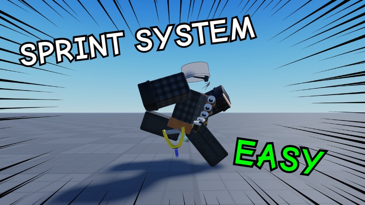 EASY Sprint System in ROBLOX Studio