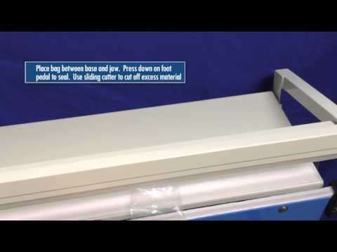 Sealer Sales YC-Series Foot Sealer with Cutter