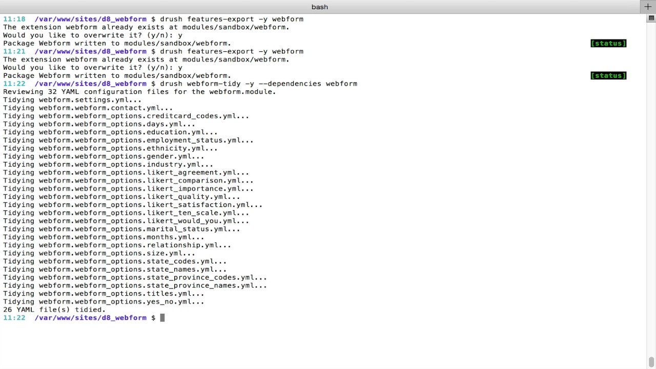 Webform Help: Using the Source