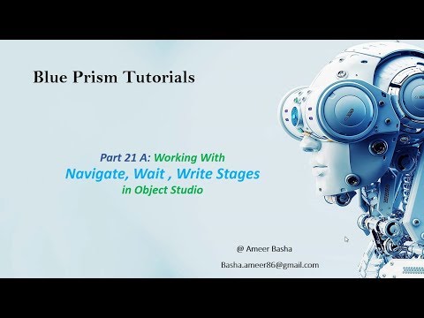 Part 21 Continuation : Working With Navigate, Wait , Write Stages in ...