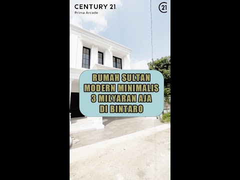 Rumah Sultan 3 Milyaran aja di Bintaro Jaya