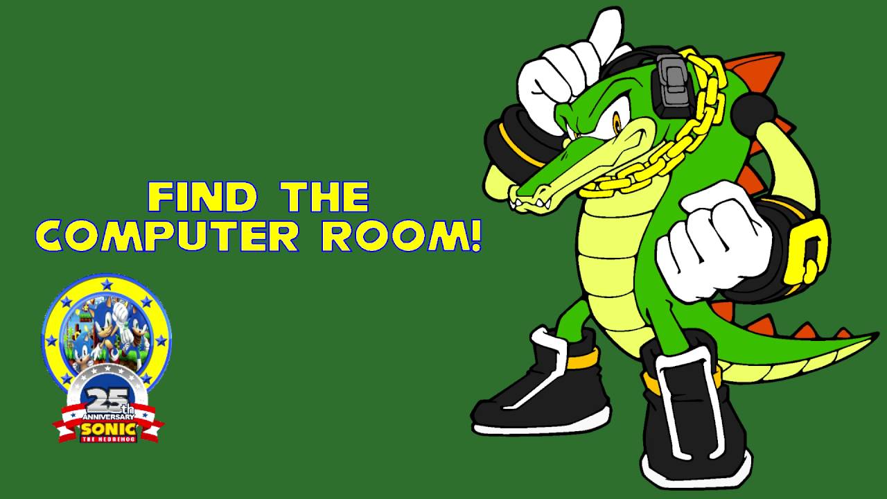 Find the Computer Room! | #25YearsOfSonic