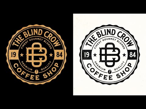 How To Create A Vintage Badge Logo