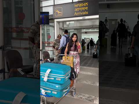 Tammu’s First flight #flight #arrival #flights #shorts #firstflight #chandigarh#shortsfeed #viral#yt