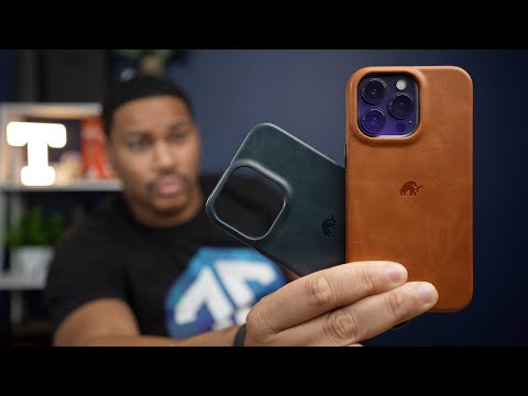 iPhone 13 Pro Bullstrap (MagSafe) Leather Case Review! HIGH PRICED LEATHER!