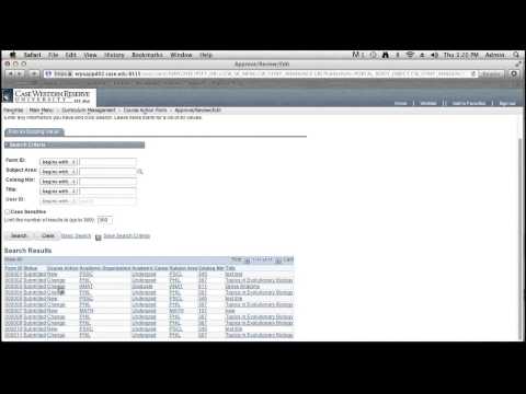 What is the Status of My Online Action Form in the Student Information System (SIS)?