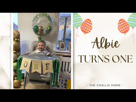 Albie turns ONE!