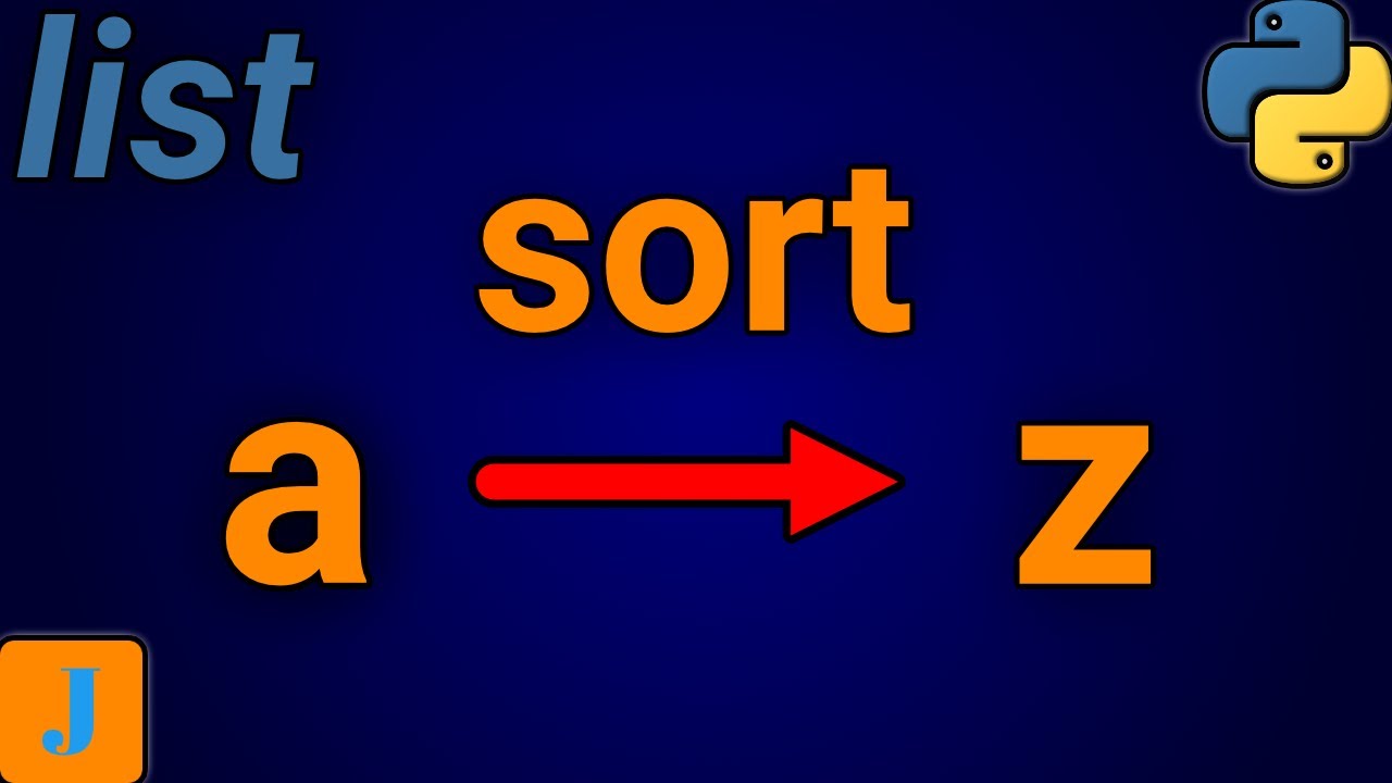 How To Sort A List Alphabetically In Python