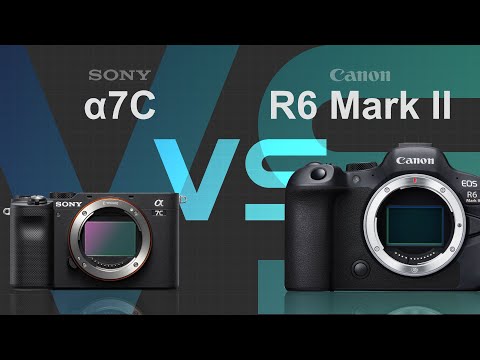 Sony alpha a7C vs Canon EOS R6 Mark II