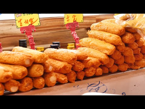 Fish cake restaurant made of fish meat, glutinous rice, and potato starch