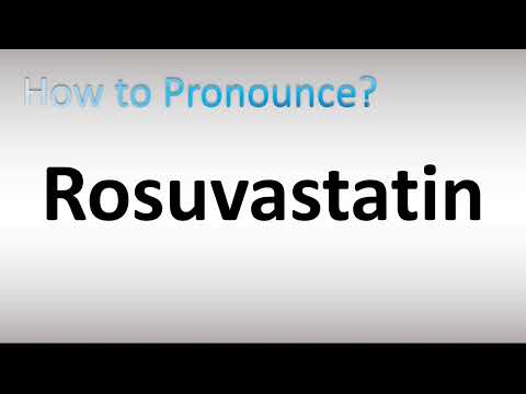 How to Pronounce Rosuvastatin