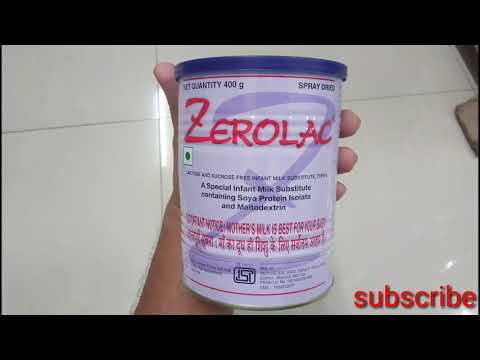 Zerolac Nutritional Supplement Powder, specification and features