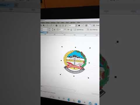 20 Detik Edit Foto Hitam Putih di CorelDRAW #shorts