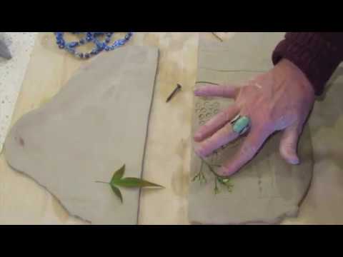 Create texture on soft slabs