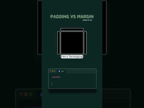CSS3 Clash: Padding 🆚 Margin – Who Wins? 🥊 #shortvideo #shorts #short #views #videos #fyp #ai #css3