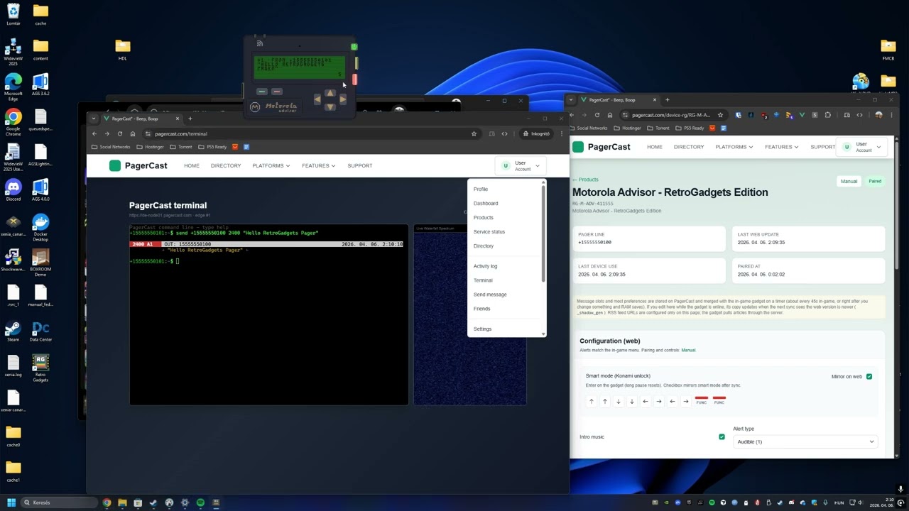RetroGadgets - BAUD Rates and Terminal and RetroGadgets