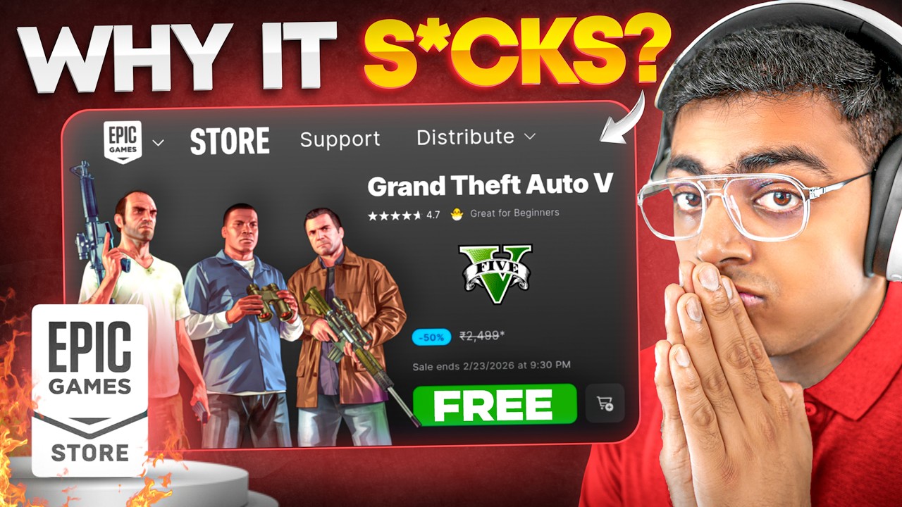 Why Epic Games Store Is Losing the PC Gaming War? | The Free Games Trap... Everything Explained