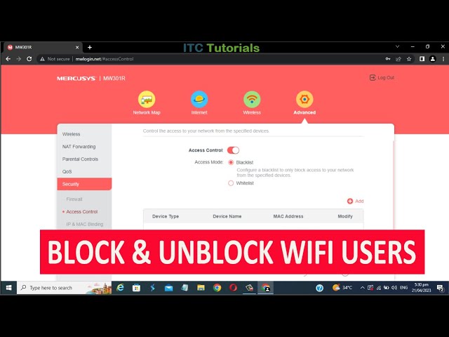 A Step-by-Step Guide to Blocking and Unblocking WiFi Users on Mercusys ...