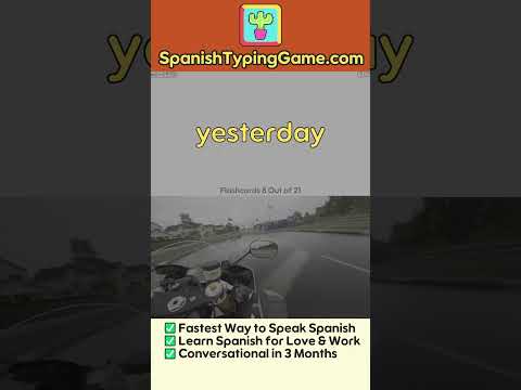 Spanish Typing Game Learn Spanish Fast App
