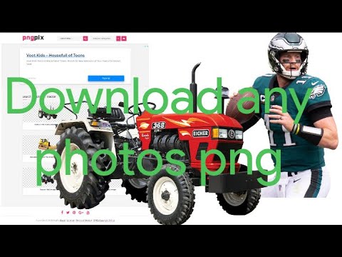 How to download any picture in png format || mytutorial