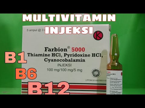 Mengenal Multivitamin Farbion 5000 injeksi