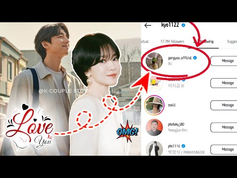 OMG! Song Hye Kyo Follows Gong Yoo. Are They Officially a Couple Fans Unleash Wild Couple Theories!