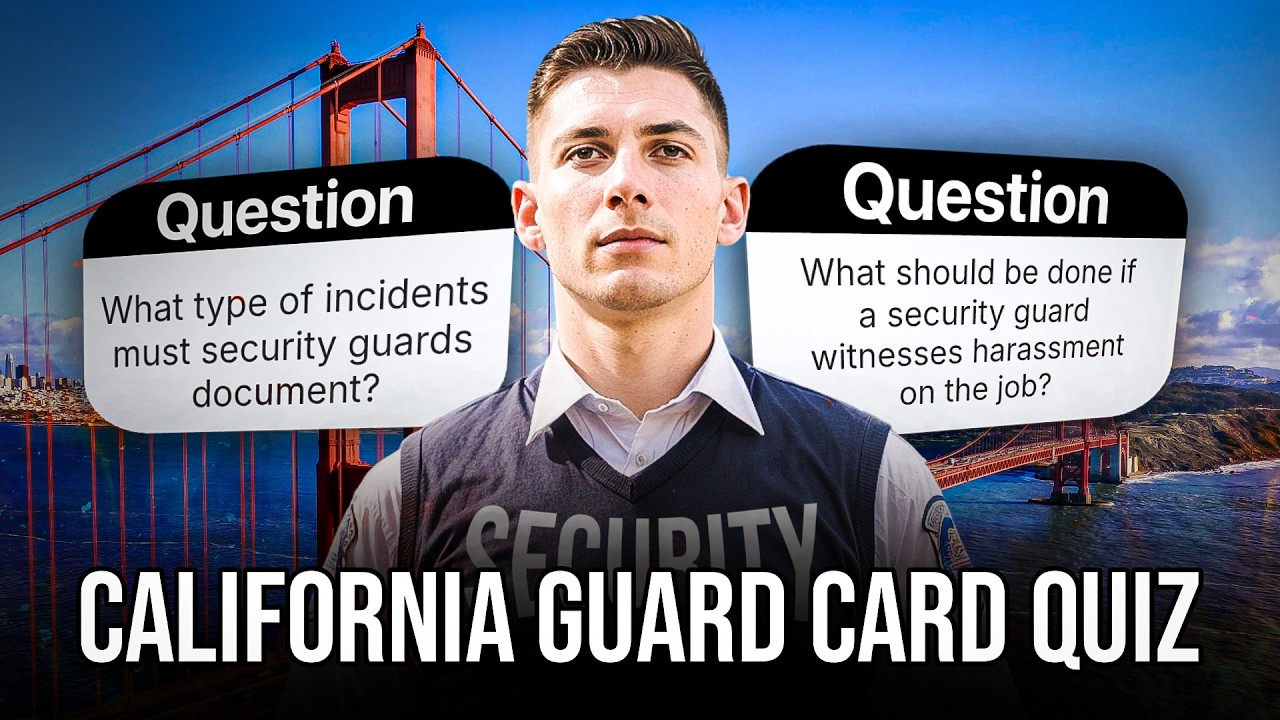 California Security Guard Test Questions and Answers | Powers to Arrest & Use of Force 2025