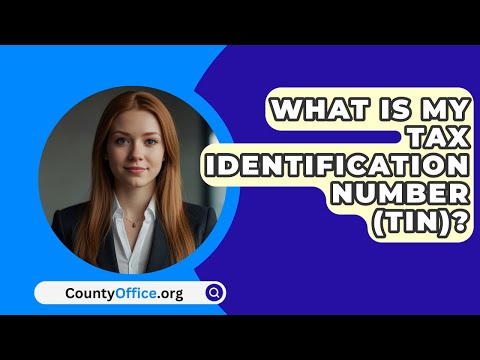 What Is My Tax Identification Number (TIN)? - CountyOffice.org